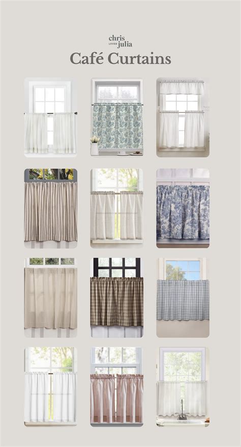 Types Of Cafe Curtains Style Function And Design