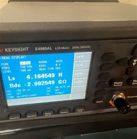 Using Excel Vba Visacomlib Or Visacom To Connect To A Keysight Lcr Meter Ni Community