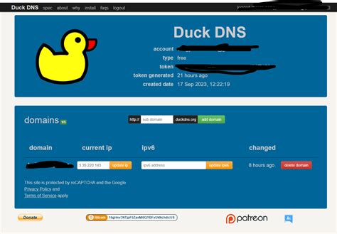 Duckdns를 이용한 웹 서비스 배포