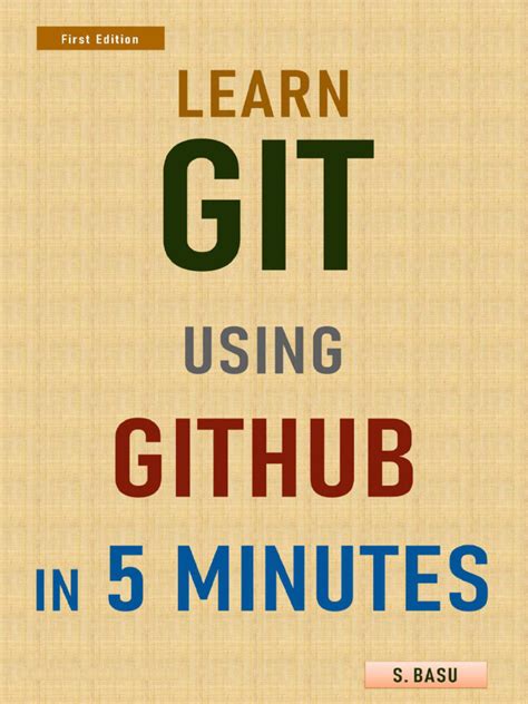 learn git using github in 5 minutes pdf version control computer file