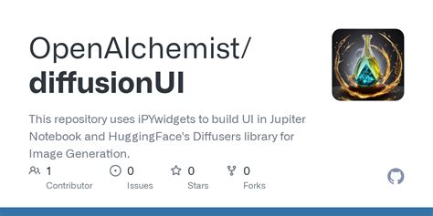 GitHub OpenAlchemist DiffusionUI This Repository Uses IPYwidgets To Build UI In Jupiter