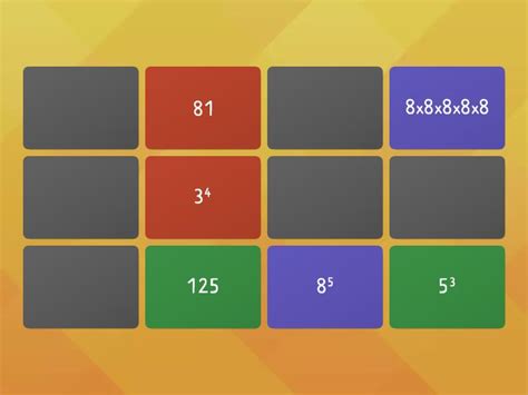 Power And Indices Matching Pairs
