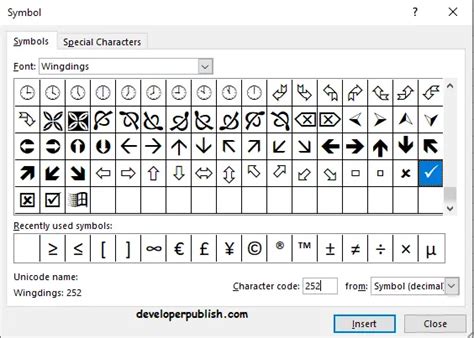 Checkmark In Microsoft Excel Microsoft Excel Tutorials