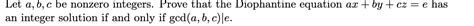 solved let a b c be nonzero integers prove that the