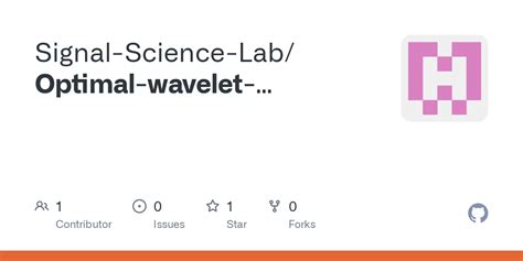 github signal science lab optimal wavelet selection for signal denoising