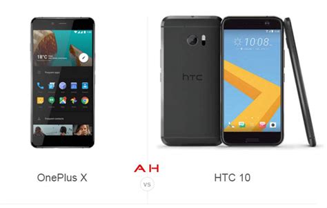 Phone Comparisons OnePlus X Vs HTC 10