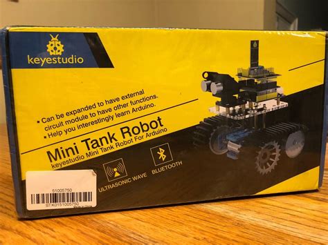 Keyestudio Mini Tank Robot For Arduino New Sealed In Box