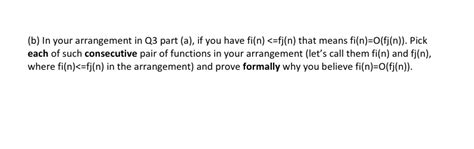 Solved Question A Take The Following List Of Functions Chegg