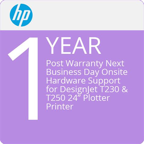 HP 1 Year Post Warranty Next Business Day Onsite Support U06BJPE
