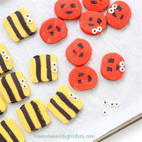 cute bug slice and bake cookies for spring