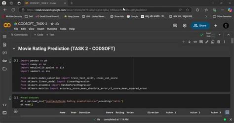 Codsoft Internship Webdevelopment Datascience Sourojita Bhowmik
