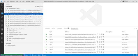 Running Opentelemetry Demo In Gitpod Workspacetwo Click Install Conclusion Amis Technology Blog