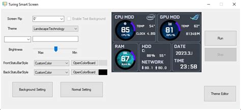 Turing Smart Screen Refweb