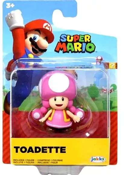 World Of Nintendo Super Mario Toadette 25 Mini Figure Jakks Pacific