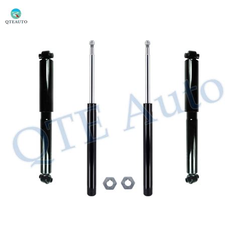 Set Front Strut Rear Shock For 1991 1995 Volvo 940 Exc Nivomat Rear