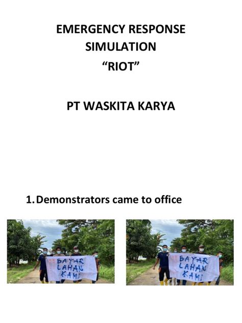 Emergency Response Simulation Riot Pdf