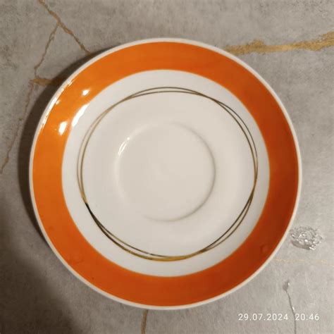 Радіохвилі 1950 ті блюдце чайне від сервізу барановка барановський фарфор — ціна 209 грн у