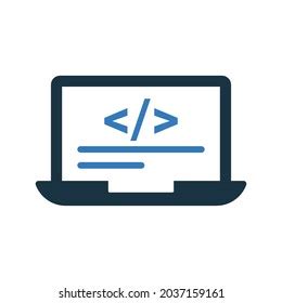 Code Coding Icon Simple Editable Vector Stock Vector Royalty Free Shutterstock