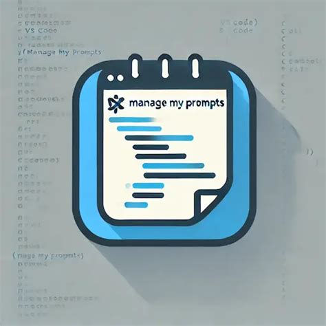 Manage My Prompts Visual Studio Marketplace
