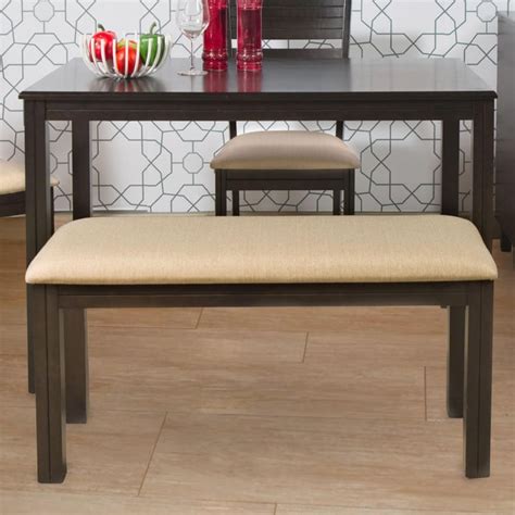 Buy Montoya Rubber Wood Small Dining Bench Brown From Home Centre At Just Inr 39990