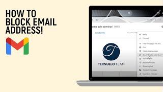 Latest Guide How To Block An Email Address In Google Mail Gmail SynthMind