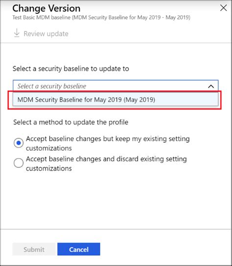 Configure Security Baseline Policies In Microsoft Intune Microsoft Learn