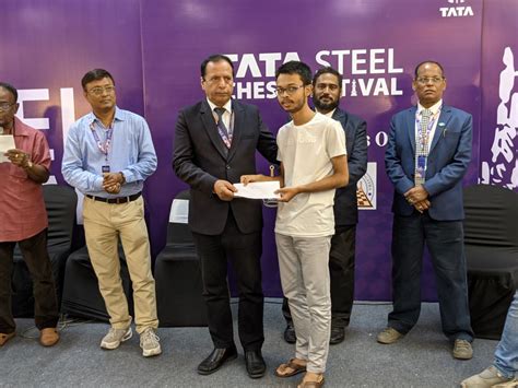 Shrayan Majumder Clinches Tata Steel Chess Festival 2023 Rating Open Convincingly Chessbase India