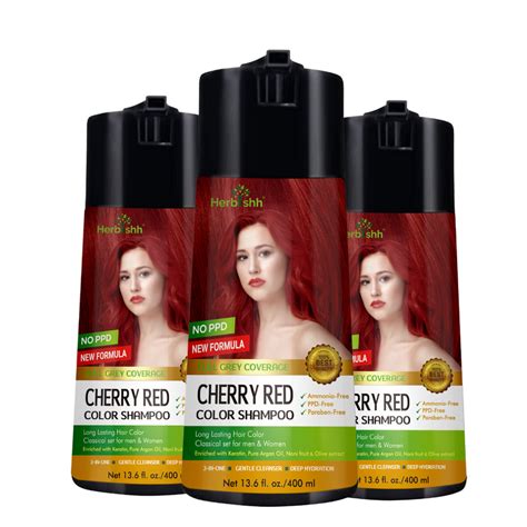 Buy 3 Pcs Ppd Free Hair Color Shampoo Herbishh