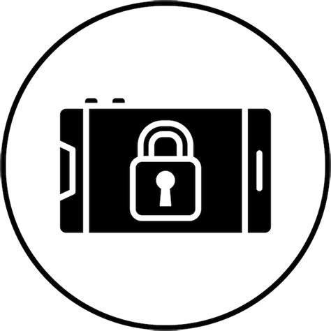 Premium Vector Screen Lock Landscape Vector Icon Can Be Used For Mobile Ui Ux Iconset