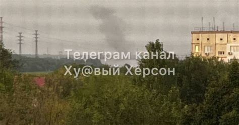 Війна в Україні вибухи на окупованій Херсонщині відео