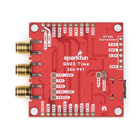 Sparkfun Gnss Timing Breakout Zed F9t Precision Gps Module Qwiic