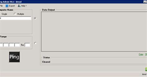 PowerShell Ping Admin Tool Ping Check To Multiple Servers Computers IP Range