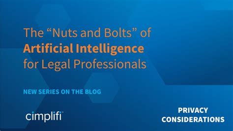 Cimplifi Blog On Ai Privacy And Benefits Cimplifi Posted On The Topic Linkedin