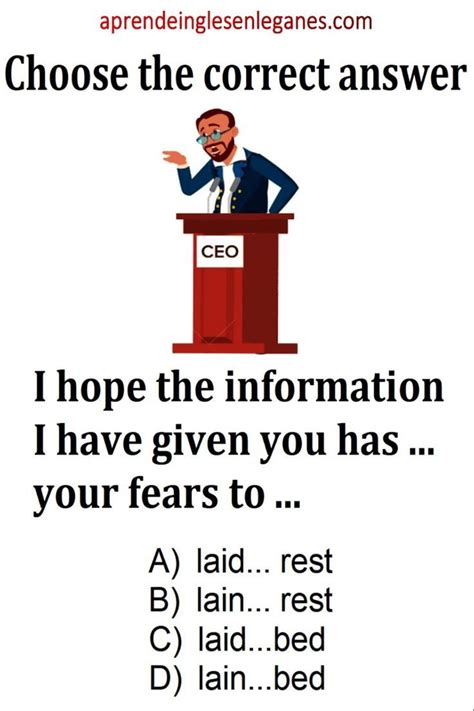 Multiple Choice Exercise C2 Level