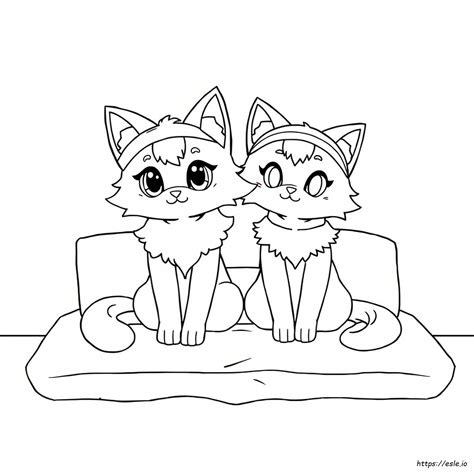 Desenhos De Meemeow Da Aphmau Para Colorir Grátis