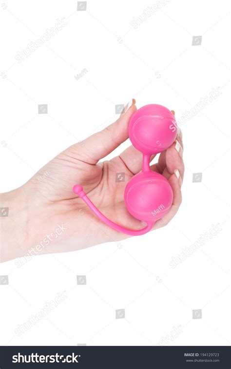 Womans Hand Holding Sex Toy Pink Stock Photo 194129723 Shutterstock