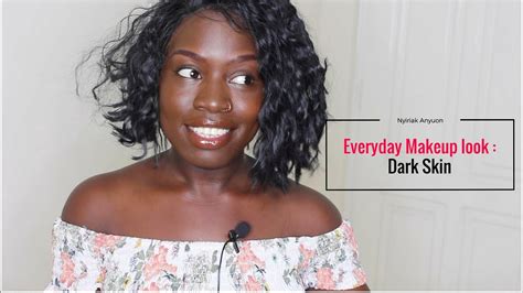 My Everyday Makeup Routine Dark Skin Youtube