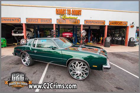 C2c Rims 1979 Cutlass On 28 Inch Amani Vito