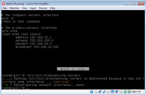 Langkah Langkah Konfigurasi Ip Di Linux Debian 7 ~ Ilmu Komputer Dan Jaringan