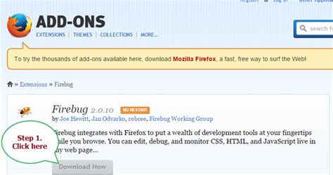 How To Attach Firebug And Firepath Add On To Firefox Driver Instance