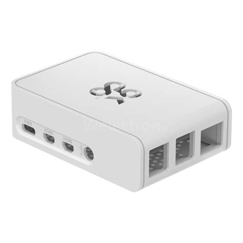 Oneninedesign Raspberry Pi 4 Slide Case White 390