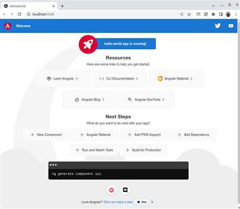 Angular První Projekt “hello World” Vlasta Pošmura