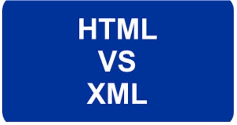 Difference Between Xml And Html I2tutorials
