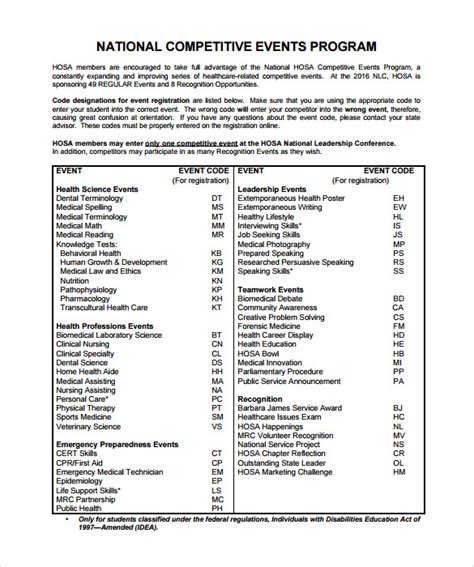 Sample Event Program Template 11 Free Documents In PDF