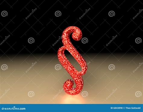 Illustrated Section Symbol Royalty Free Stock Image 6844036