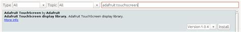 Resistive Touchscreen Adafruit 24 Color Tft Touchscreen Breakout