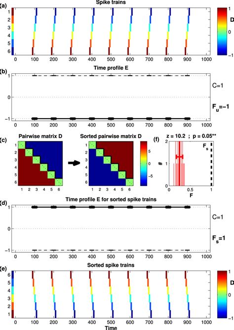 spike and spike train order analysis for a perfect inverse synfire