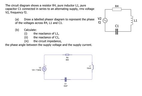 Solved The Circuit Diagram Shows A Resistor R4 ﻿pure