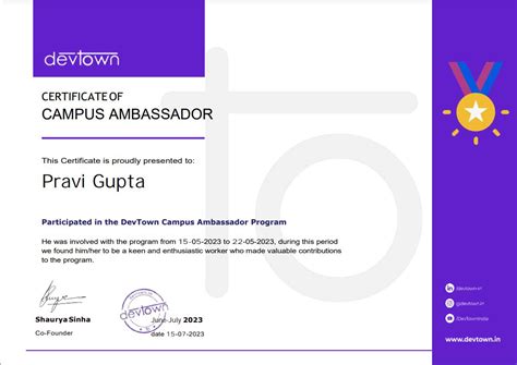 Pravi Gupta On Linkedin Campusambassador Devtown Shauryasinha