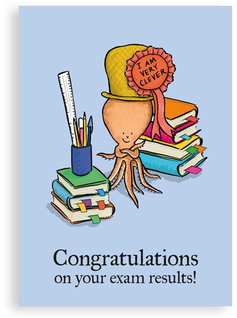 Greetings Card Exam Congratulations Nice Things By Helena
